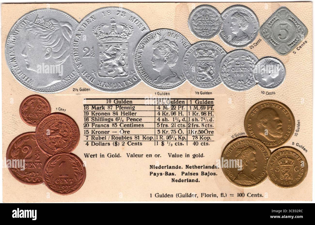 Netherlands postcard Cut Out Stock Images & Pictures - Alamy