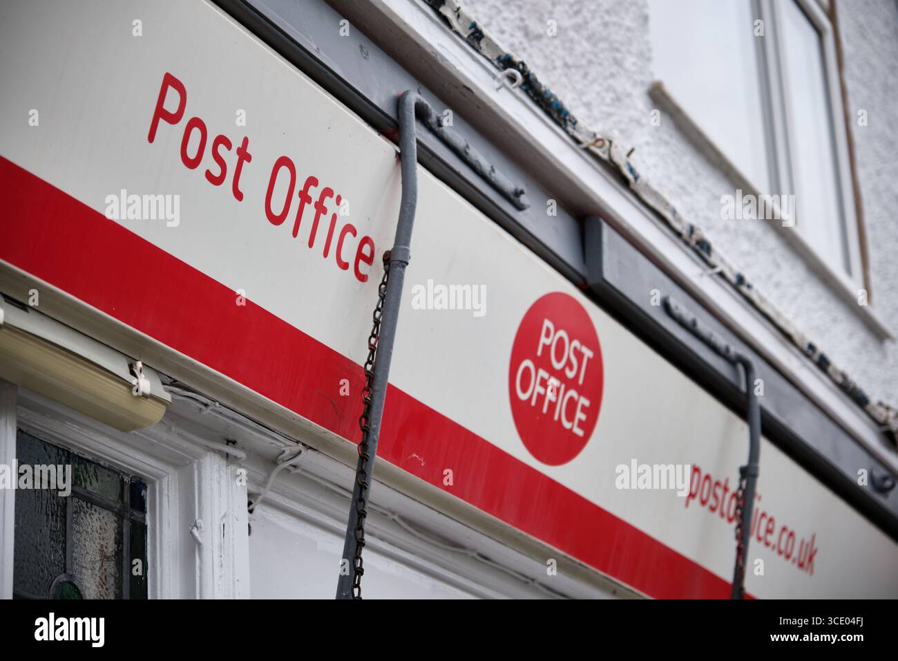 British Royal Post Office shop sign with company logo in Evesham ...