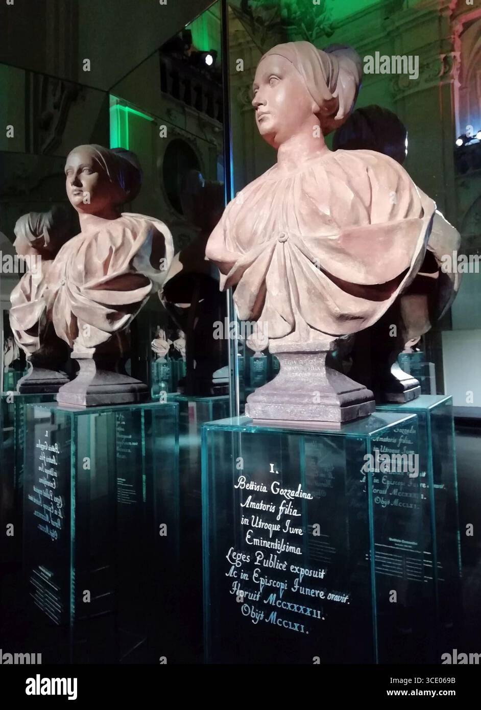 Museo della storia di Bologna abc26 - Bettisia Gozzadini Stock Photo ...