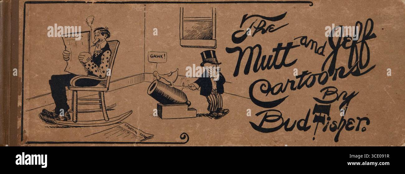 Mutt and Jeff Book 1 Cover Stock Photo - Alamy