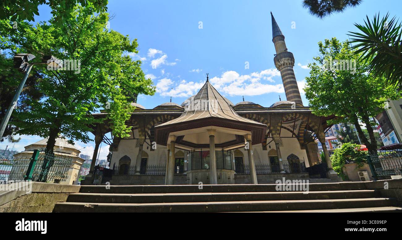 The Historical Gulbahar Hatun Mosque and Tomb in Trabzon, Turkey, was ...