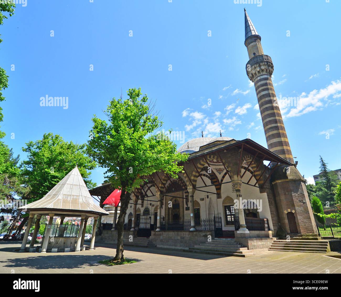 The Historical Gulbahar Hatun Mosque and Tomb in Trabzon, Turkey, was ...