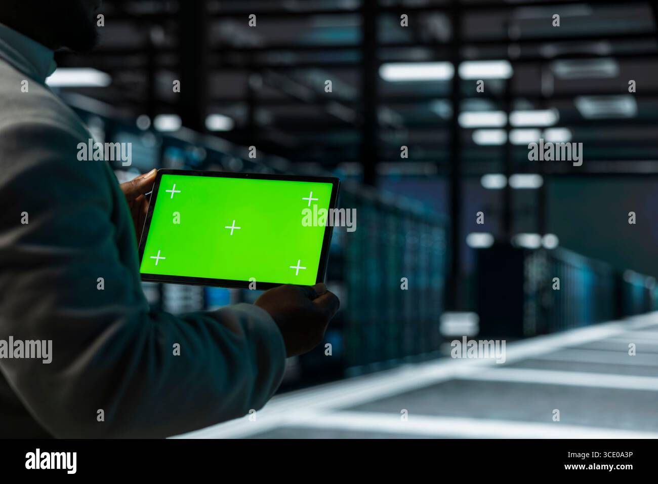 Admin using green screen hi-res stock photography and images - Alamy