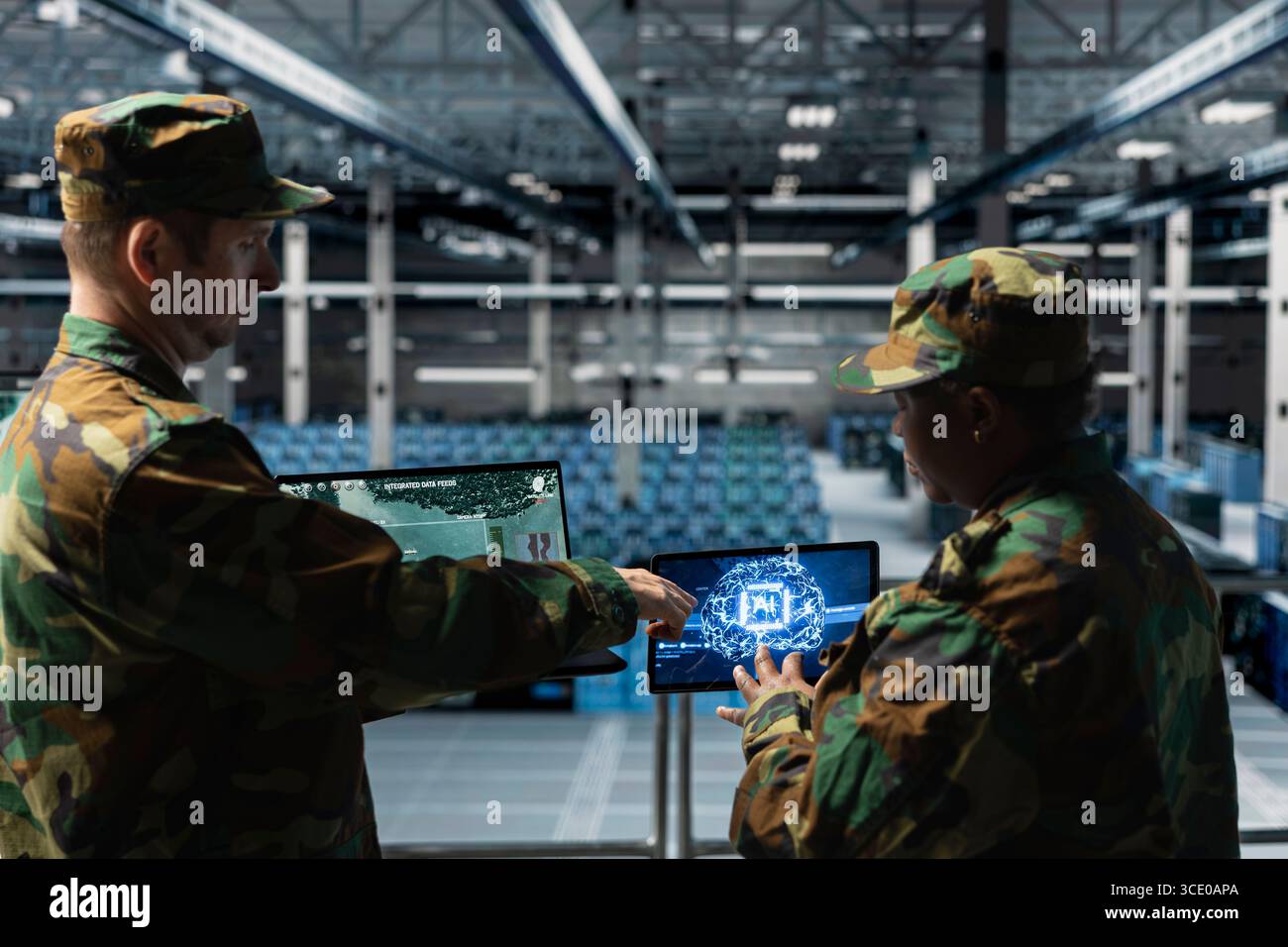 Army experts in data center using AI algorithms to predict missile ...