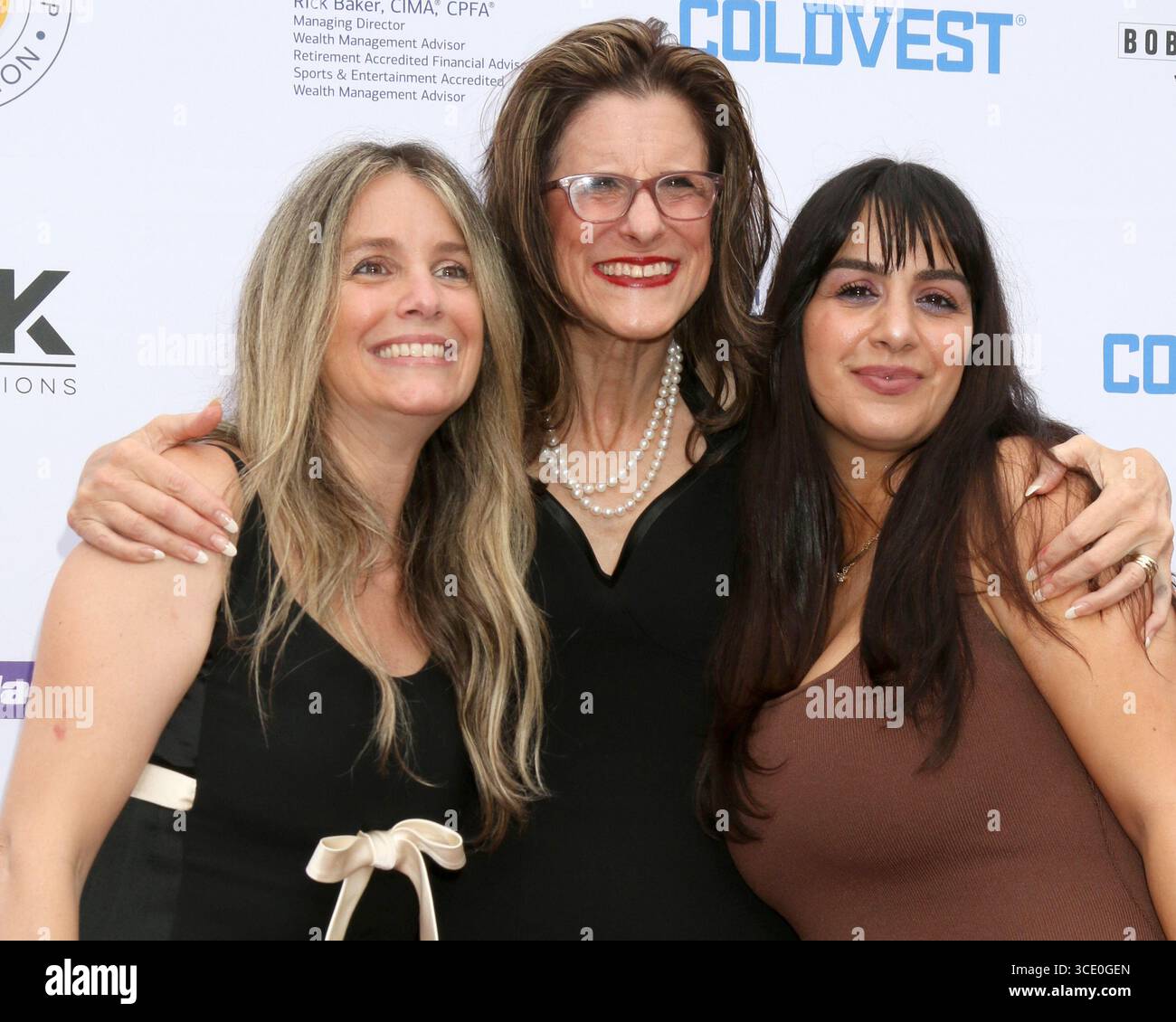 Los Angeles, USA. 13, August, 2025. Pictured left to right, Dr. Teresa ...