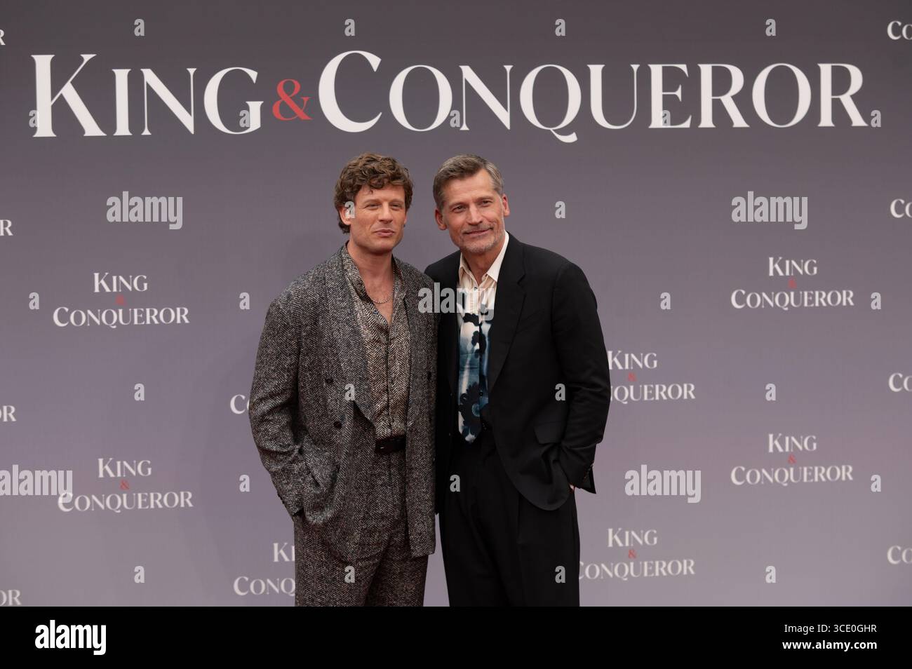 London, United Kingdom. 13th August 2025. James Norton and Nikolaj ...