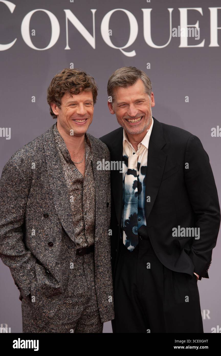London, United Kingdom. 13th August 2025. James Norton and Nikolaj ...