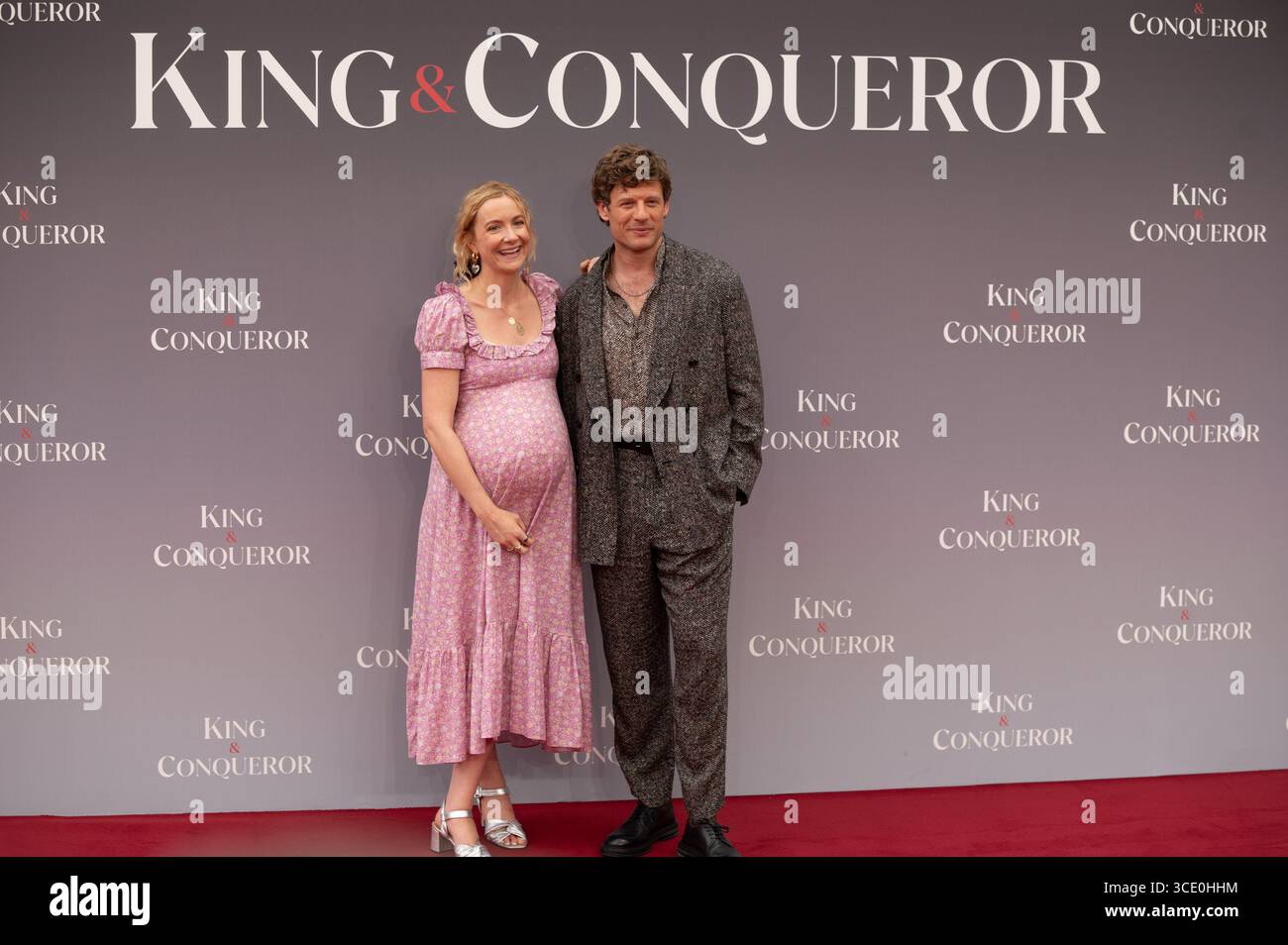 London, United Kingdom. 13th August 2025. Kitty Kaletsky and husband ...