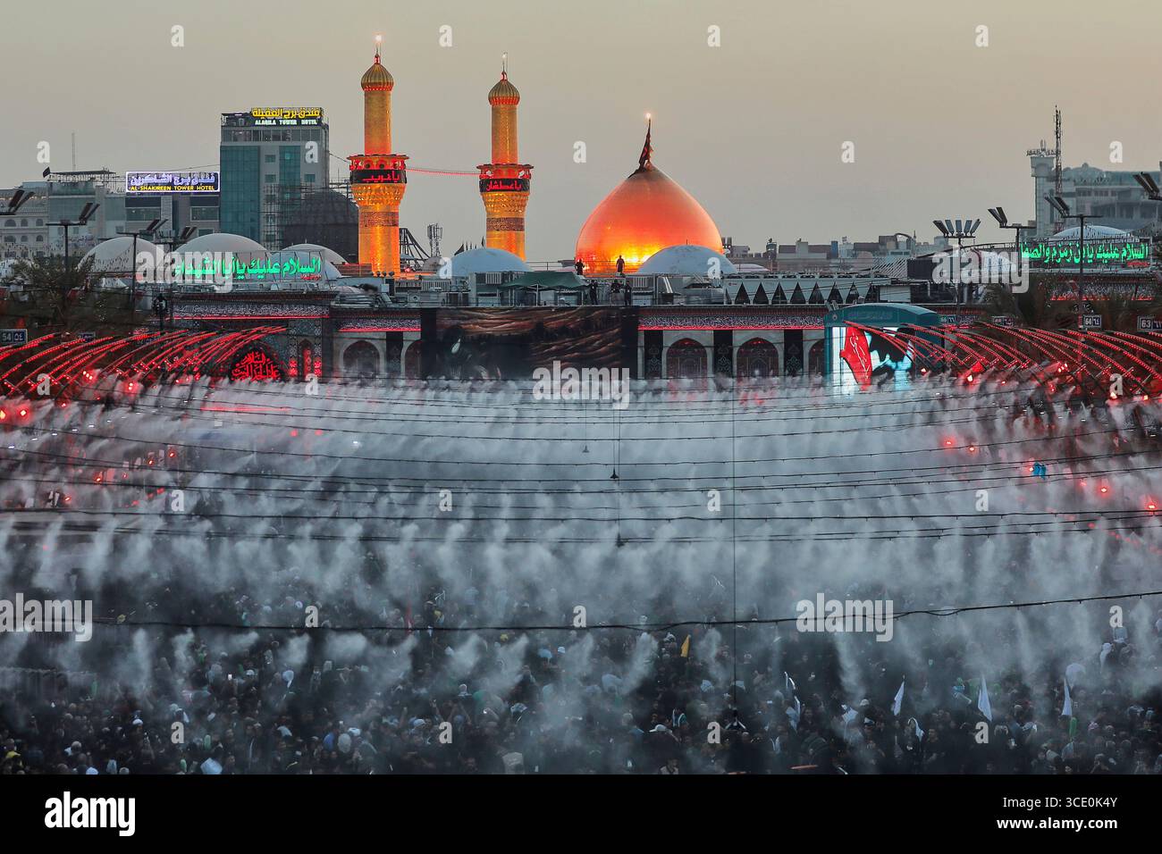 Shiite pilgrims participate in Arbaeen, which marks the end of the 40 ...