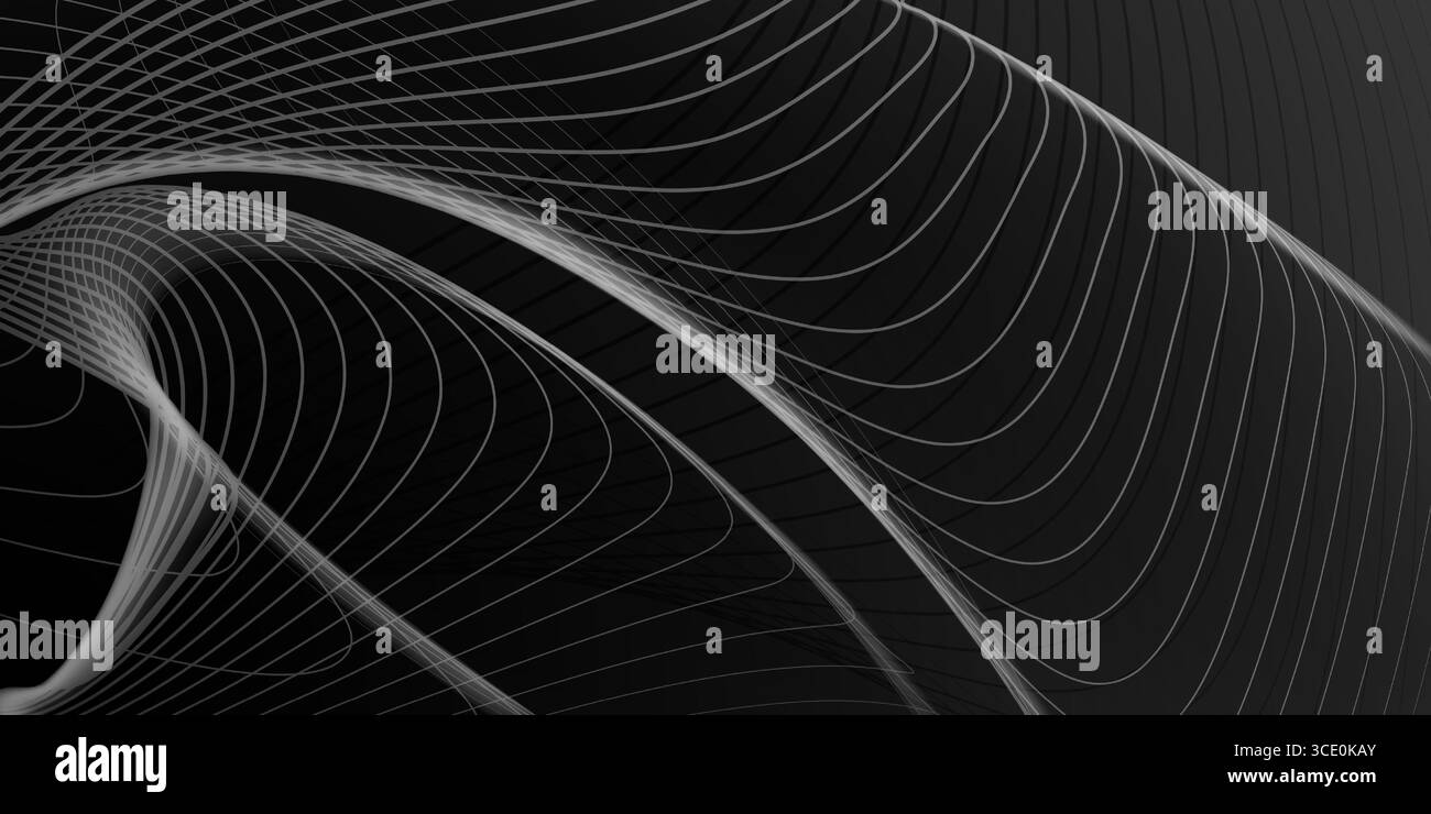 Swirling lines shapes create Stock Vector Images - Alamy