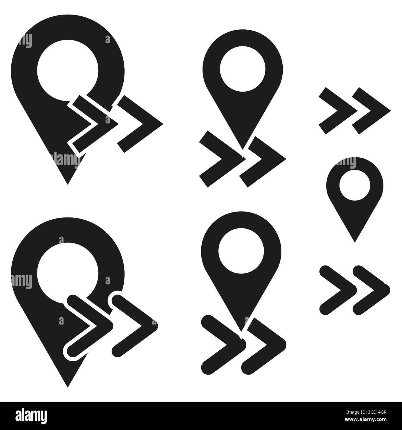 Gps map pin address hi-res stock photography and images - Alamy