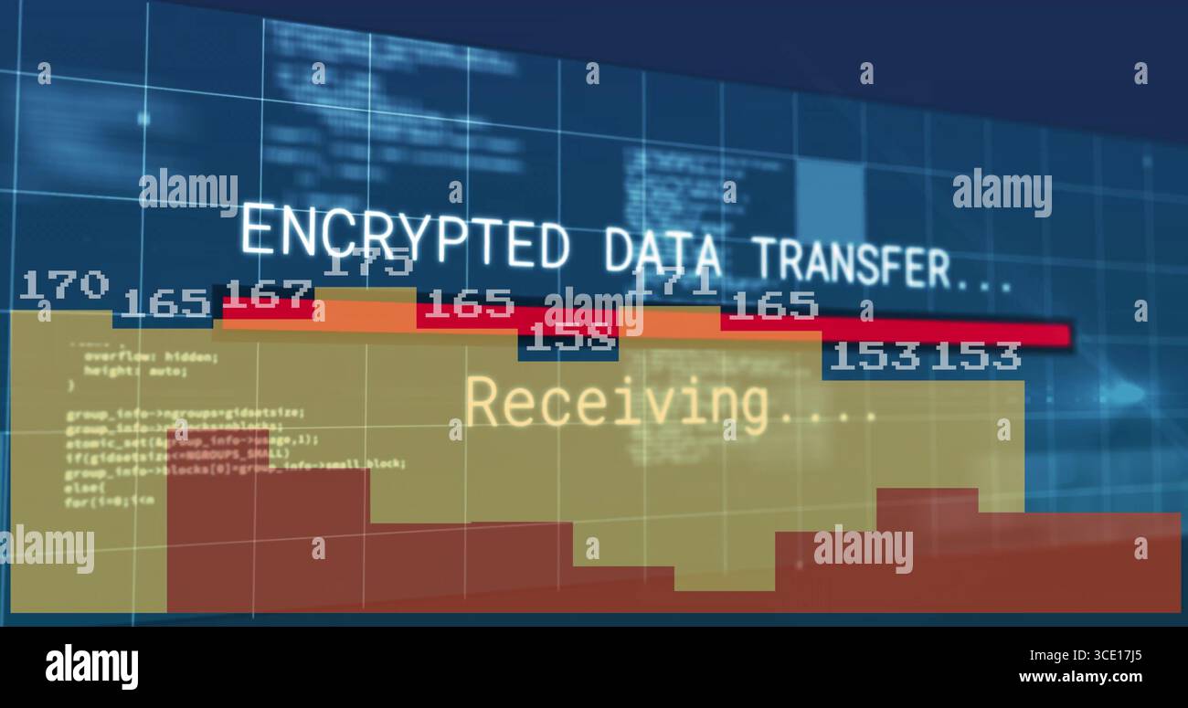 Tracking encrypted data transfer hi-res stock photography and images ...