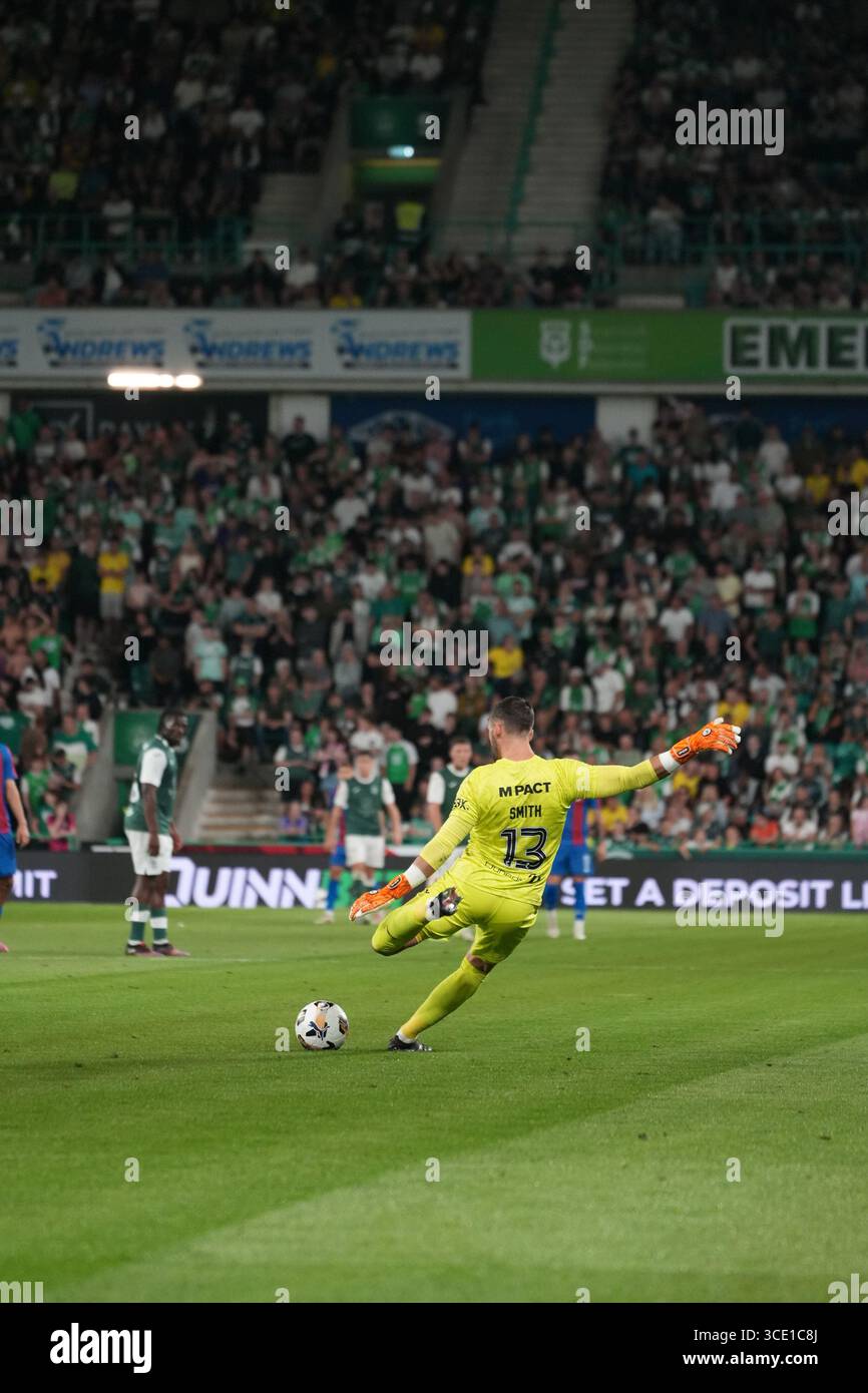 14th August 2025; Easter Road, Edinburgh, Scotland: UEFA Europa ...
