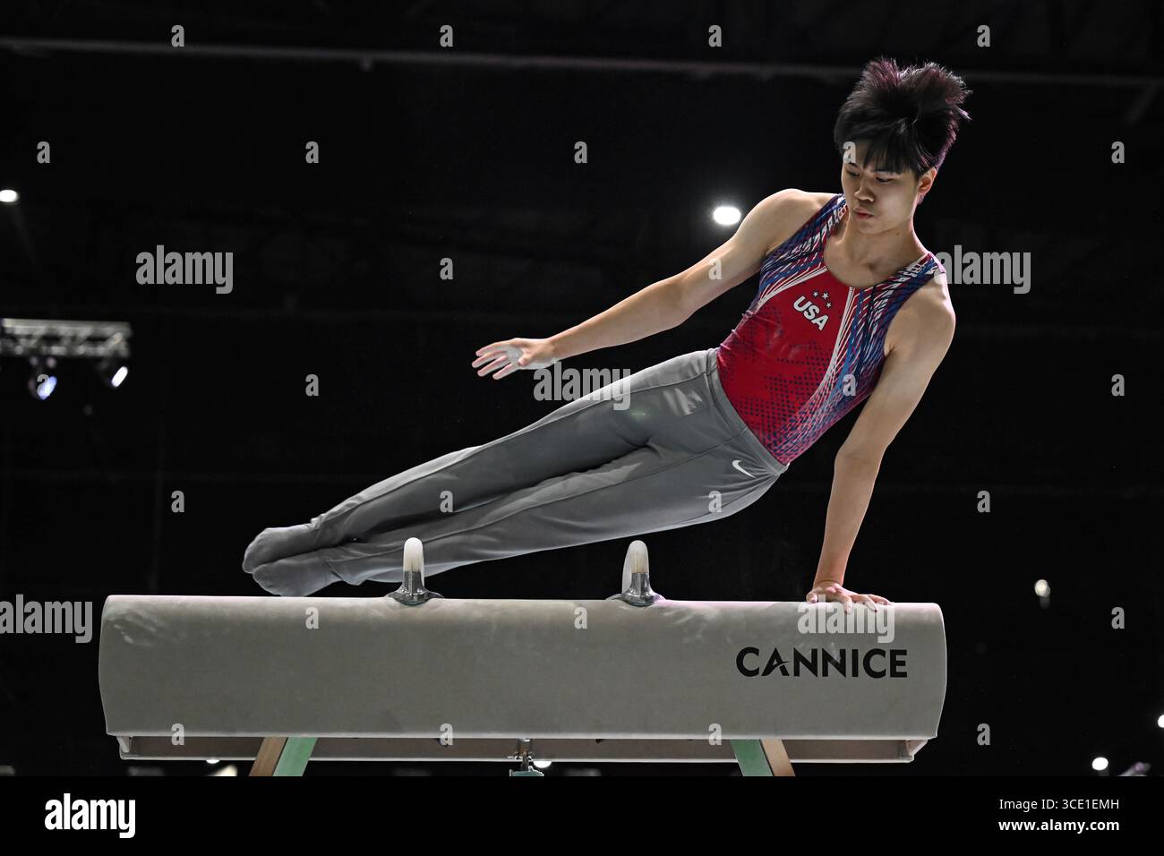 June 10, 2025, Panama City, Panama: BRANDON DANG practices on the ...