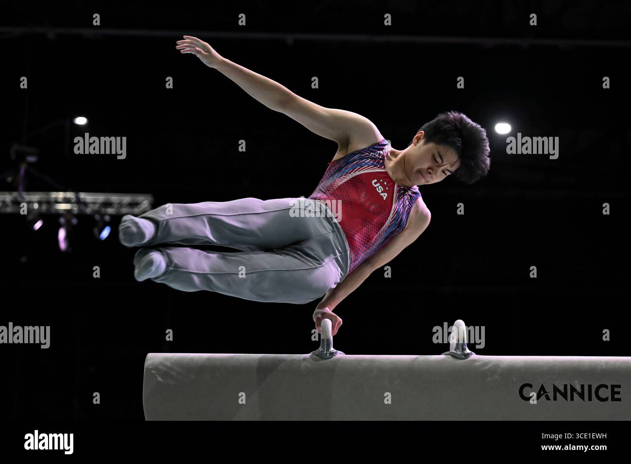 June 10, 2025, Panama City, Panama: BRANDON DANG practices on the ...
