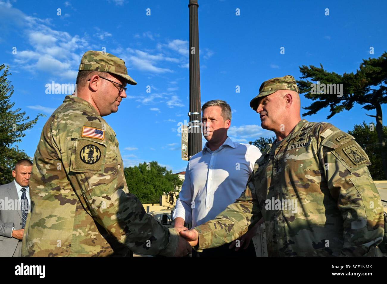 Trump military uniform hi-res stock photography and images - Alamy