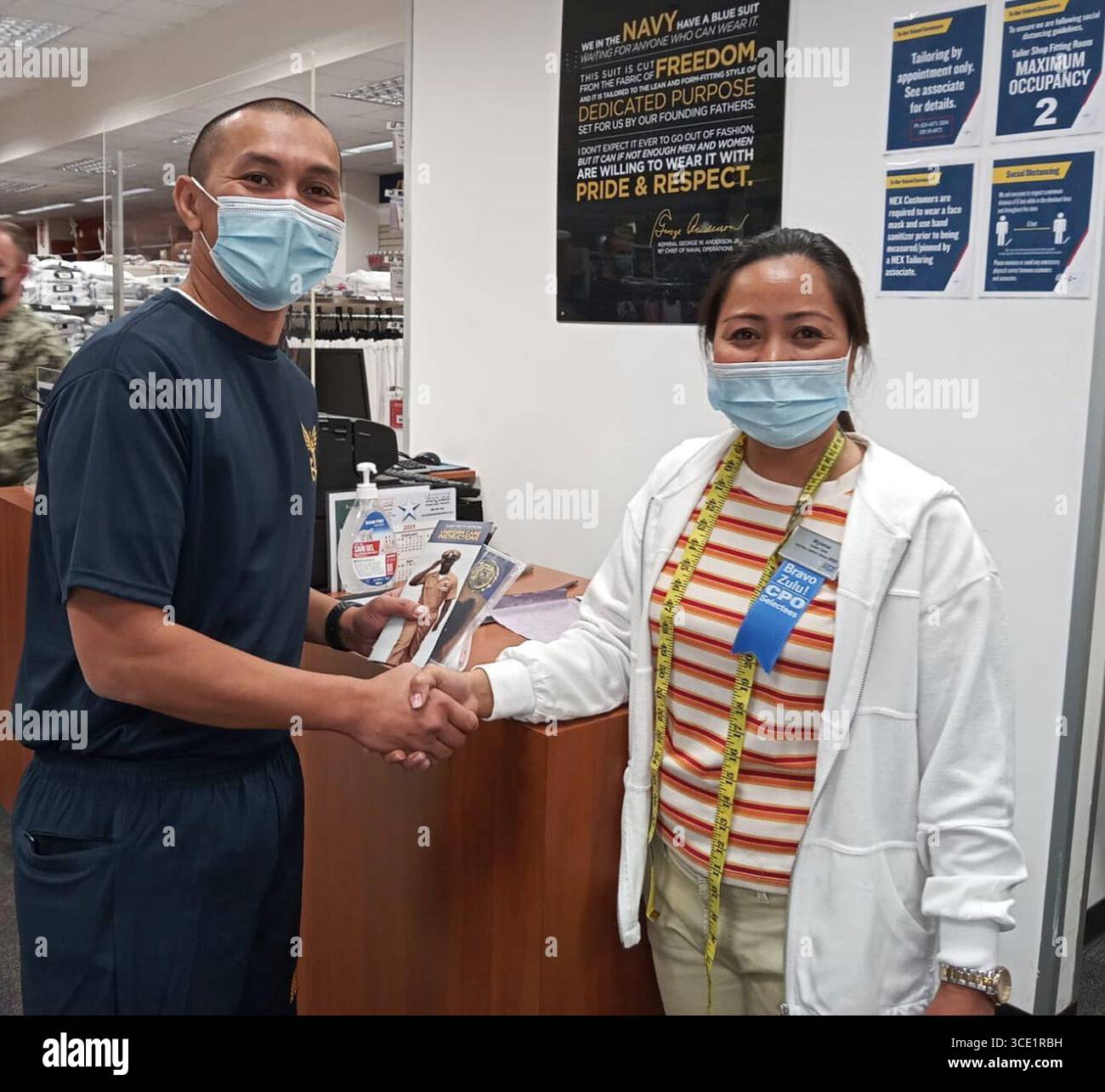NEX Sigonella assists newly selected Chief Petty Officers with their ...