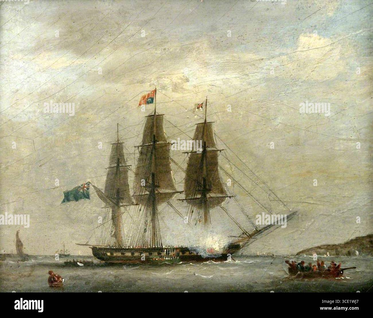 Nicholas Matthew Condy (1816-1851) - Maritime Scene Stock Photo - Alamy