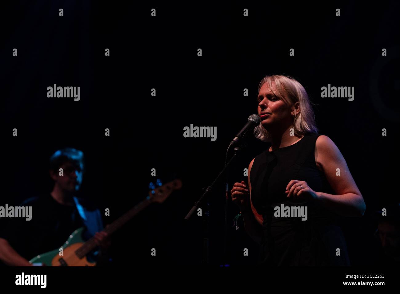 Brecon, Wales, UK, 14th August 2025. Singer songwriter Georgia Ruth ...