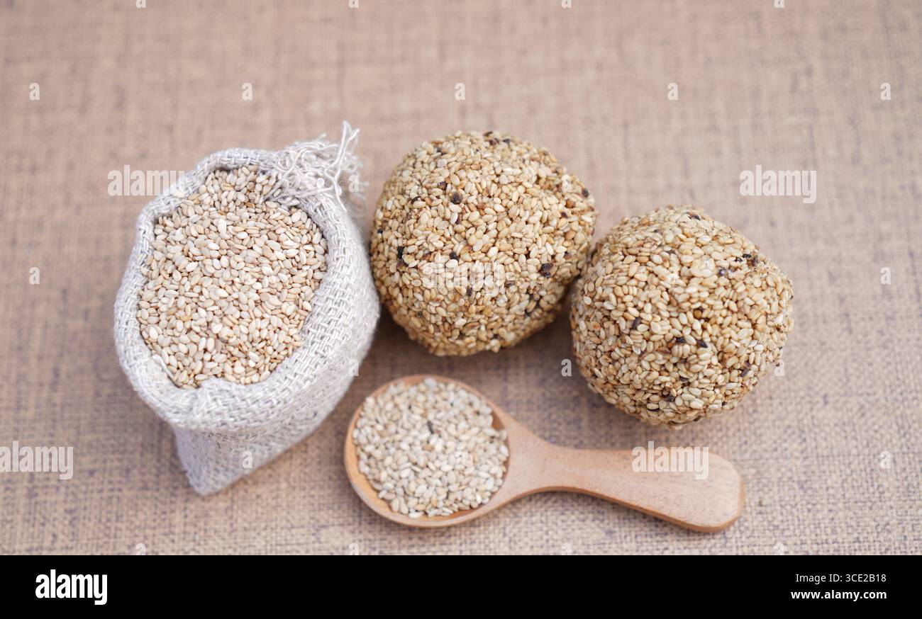 Til ke laddu, often called sesame ladoos, are traditional Indian sweet ...