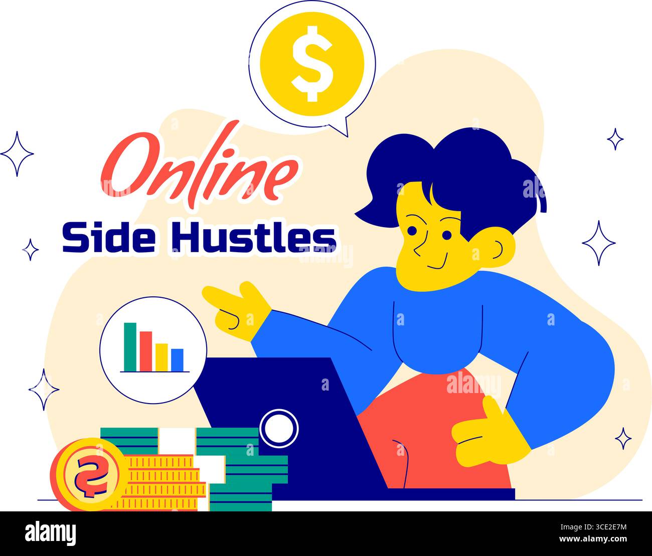 Part time staff Stock Vector Images - Alamy