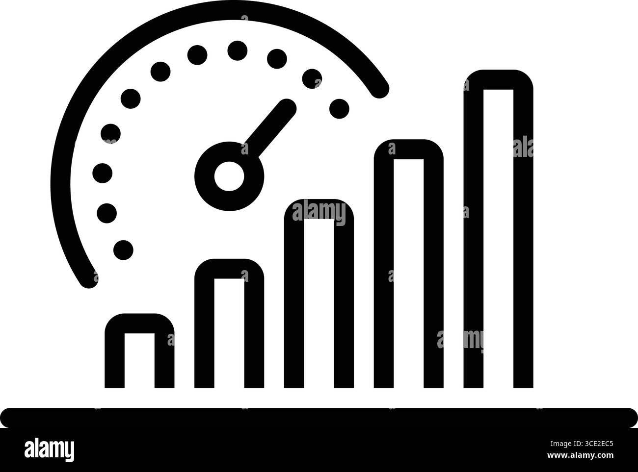 Metrics graph Stock Vector Images - Alamy