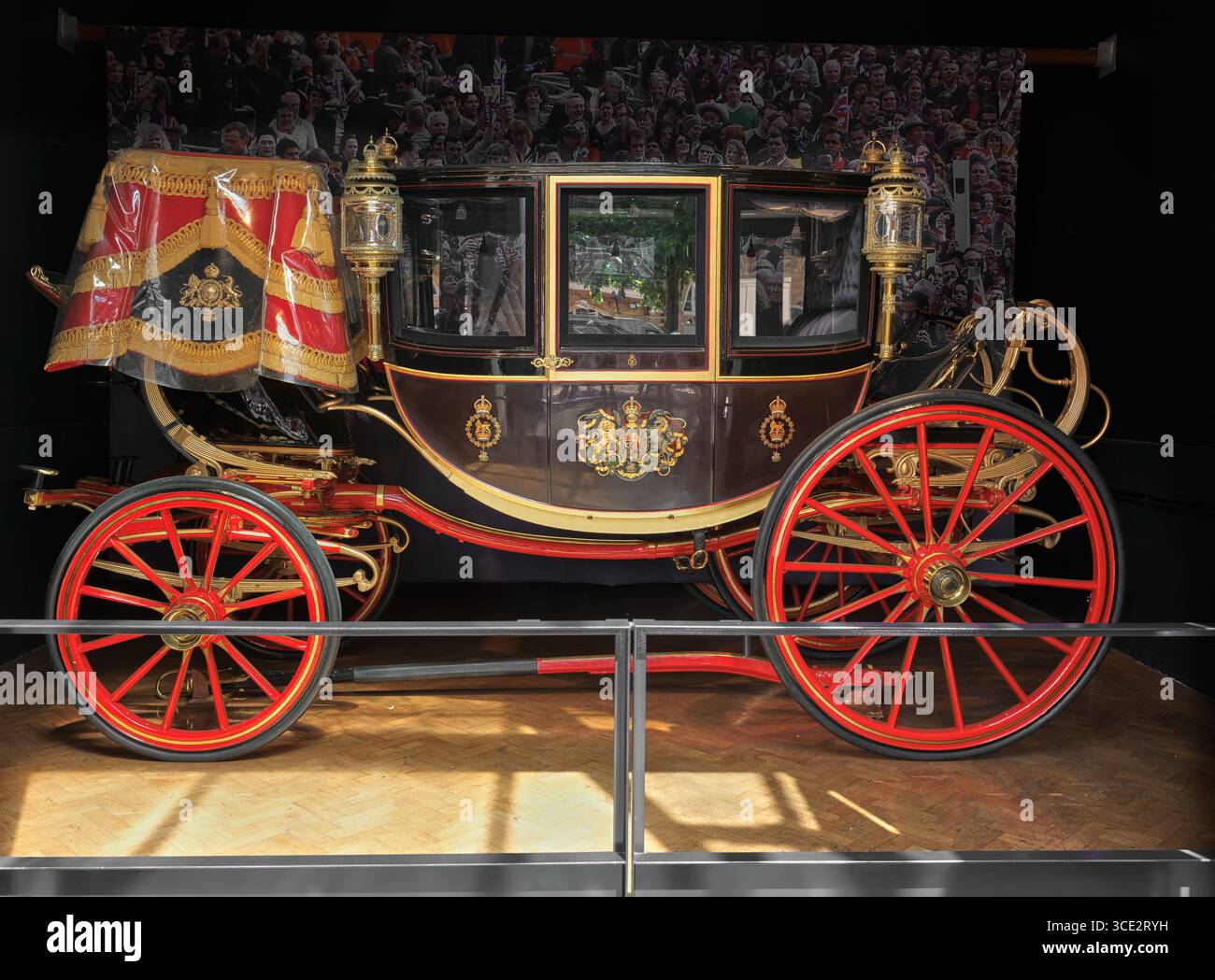 Royal mews buckingham palace london england britain uk gb regal hi-res ...
