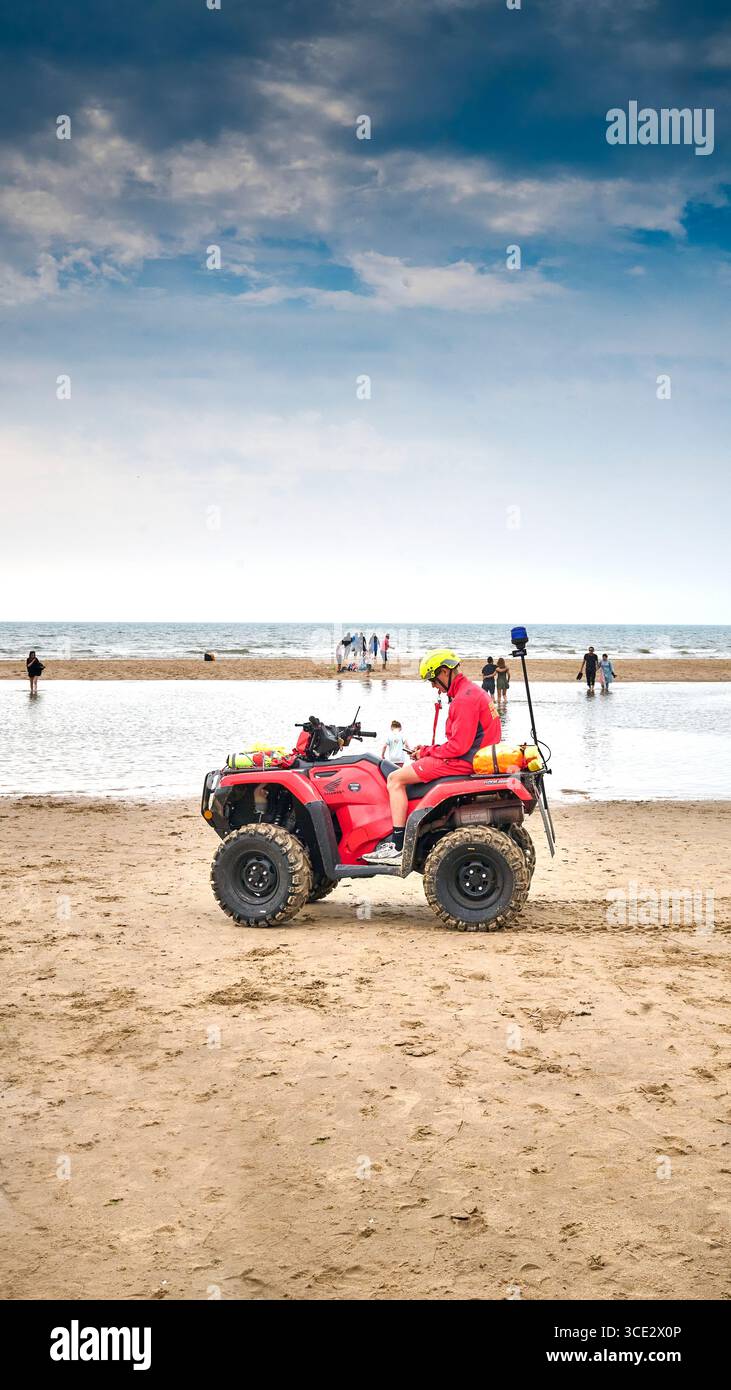 Lifeguard beach quad bike hi-res stock photography and images - Alamy