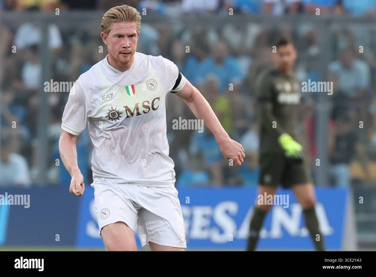 Napoli's Kevin De Bruyne looks on during friendly soccer match Napoli ...