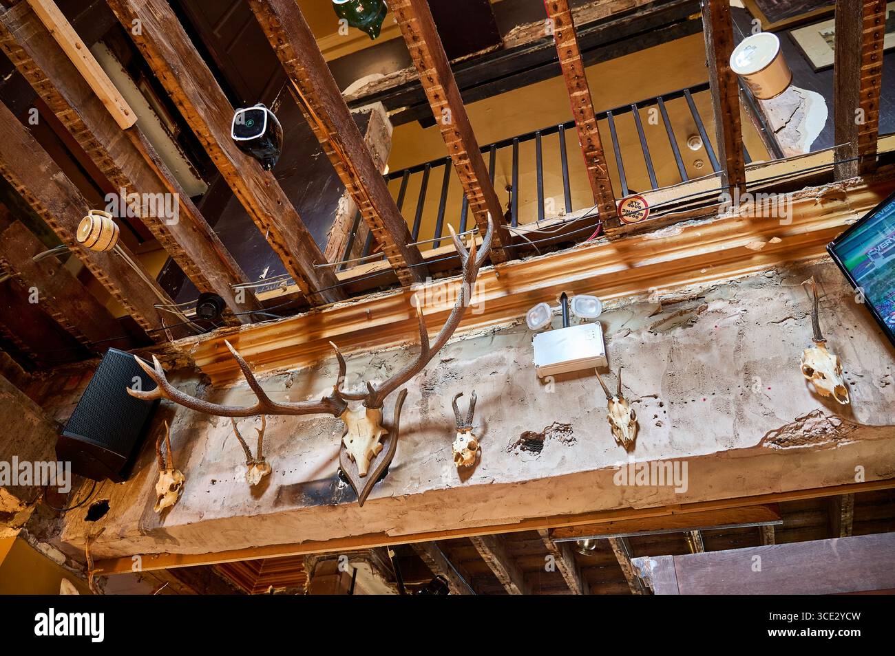 Interior of The Monro pub in Liverpool city centre,UK.A re-imagined 100 ...