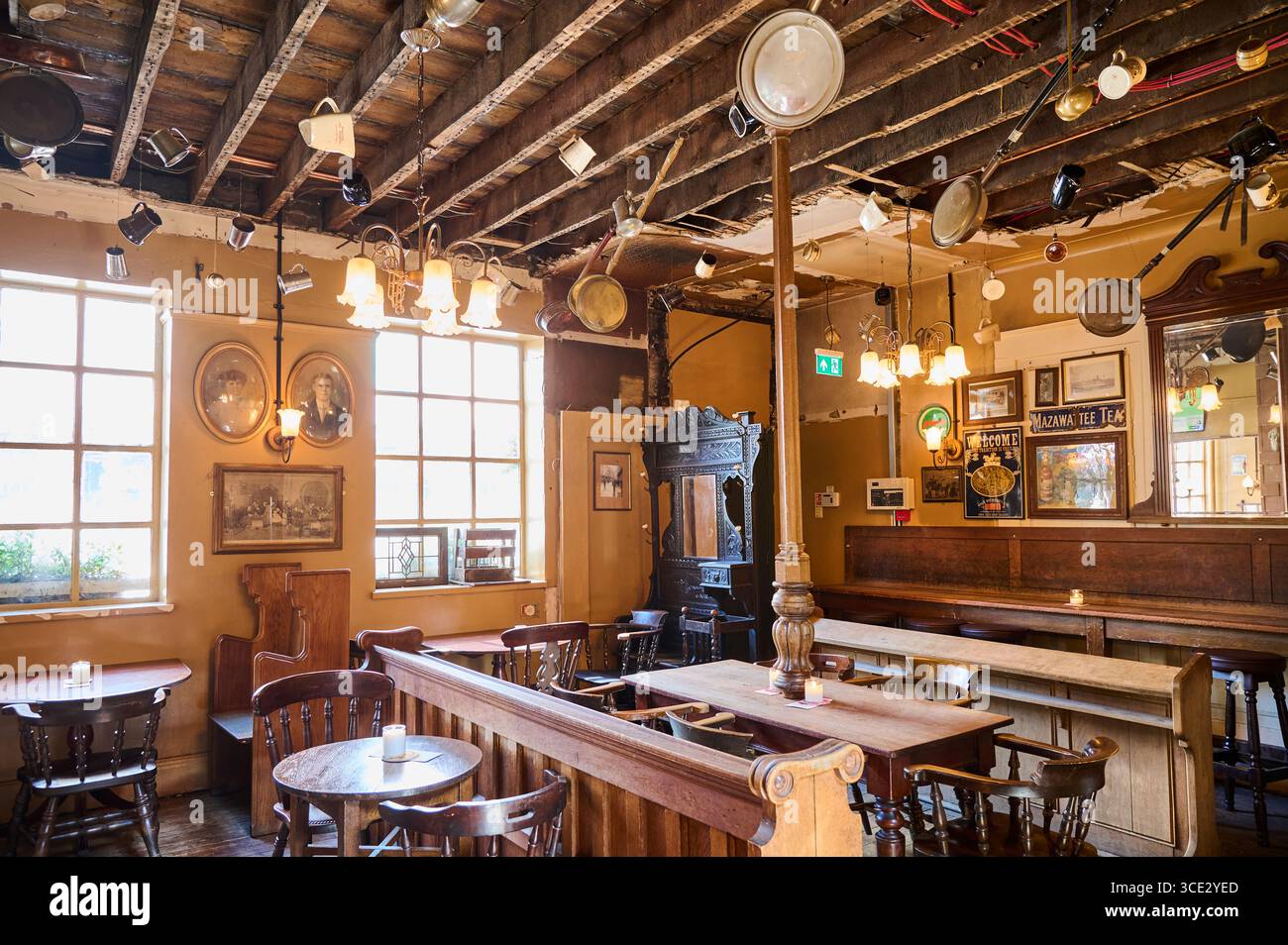 Interior of The Monro pub in Liverpool city centre,UK.A re-imagined 100 ...