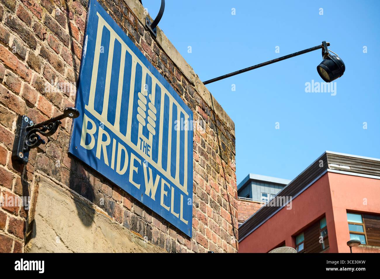 The Bridewell pub in Campbell Square,Liverpool,UK, formerly the city ...