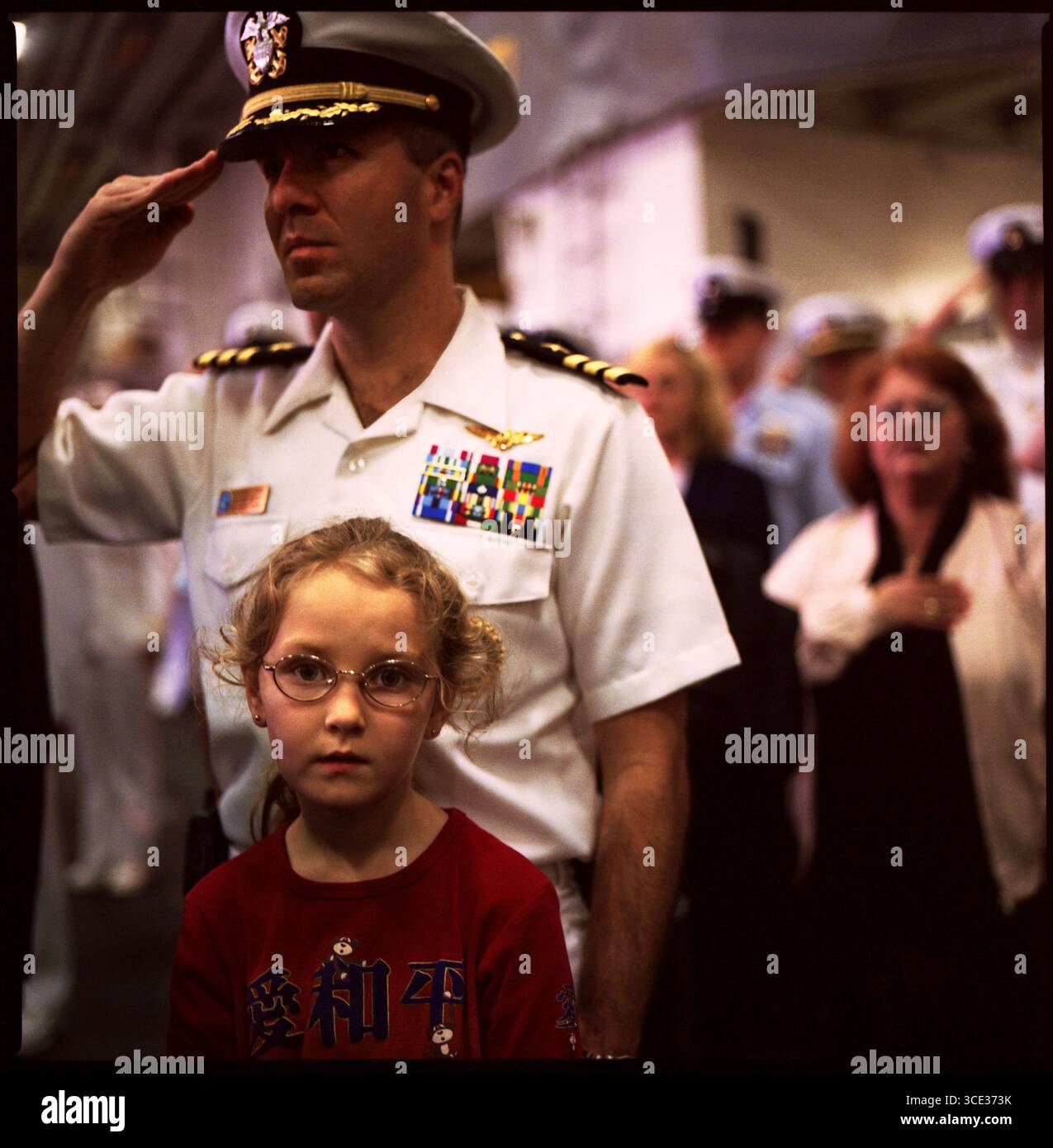 Saluting colors hi-res stock photography and images - Alamy