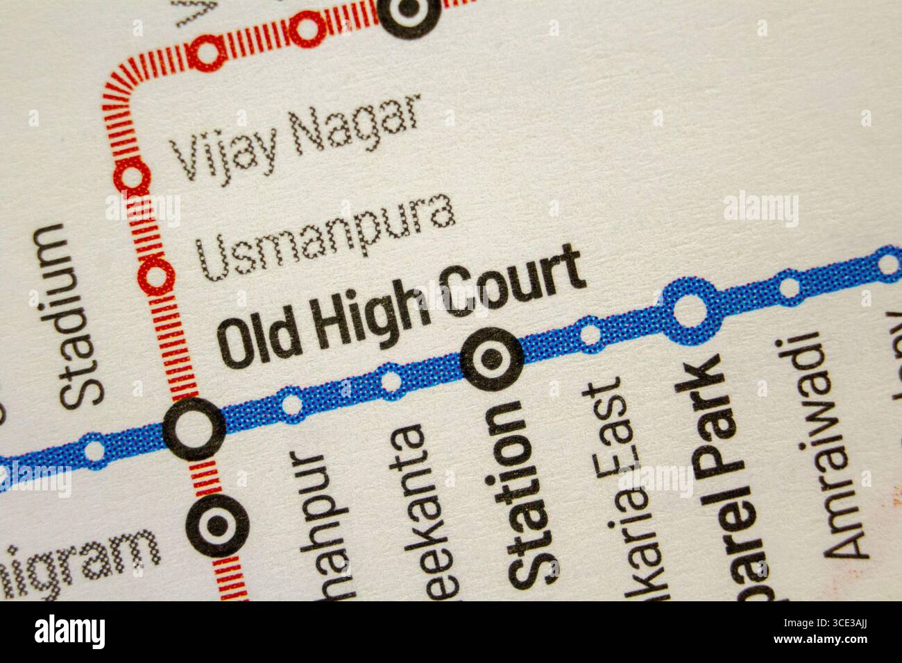 Old High Court Station - Ahmedabad Metro, India Railways junction ...
