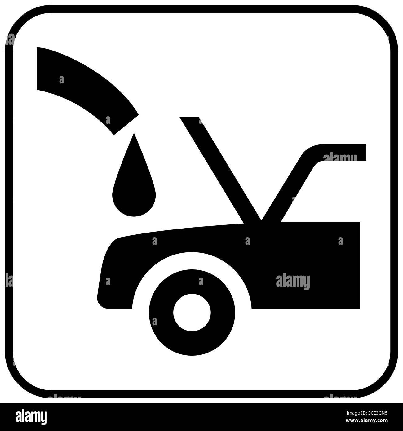 Radiator water icon Stock Photo - Alamy