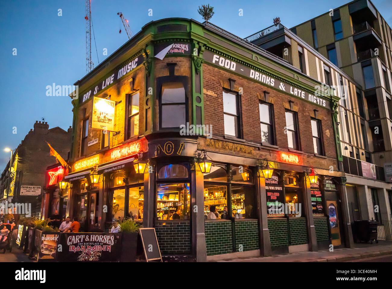 Cart & Horses pub - The Birthplace of Iron Maiden, Maryland , Stratford ...