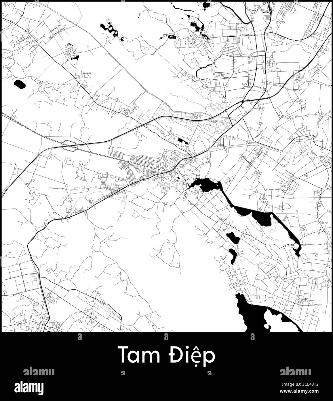 Tam diep map hi-res stock photography and images - Alamy