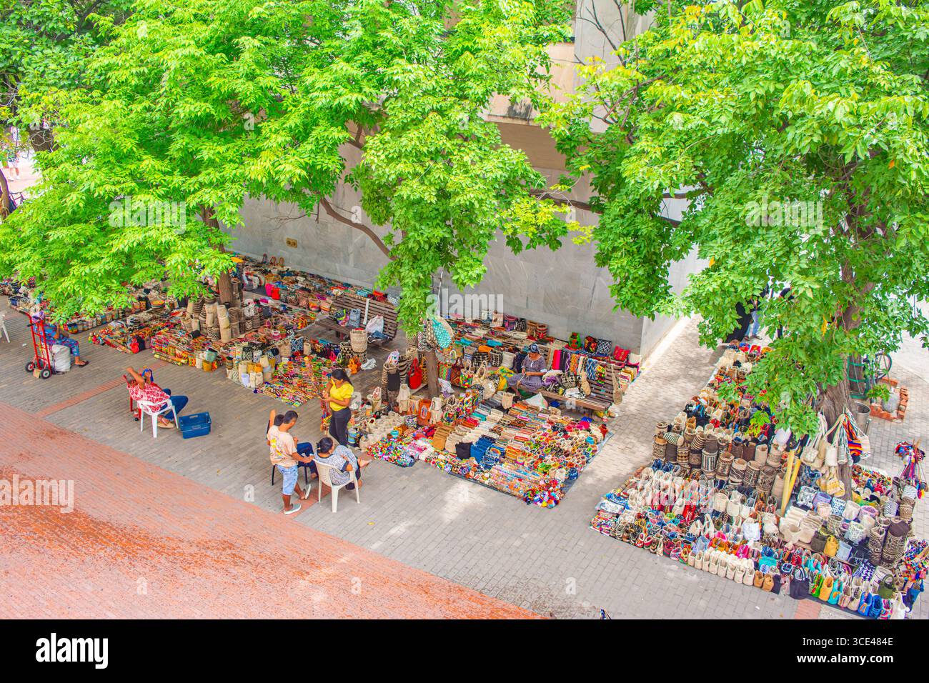 A vibrant market featuring artisan crafts and accessories near Museo ...