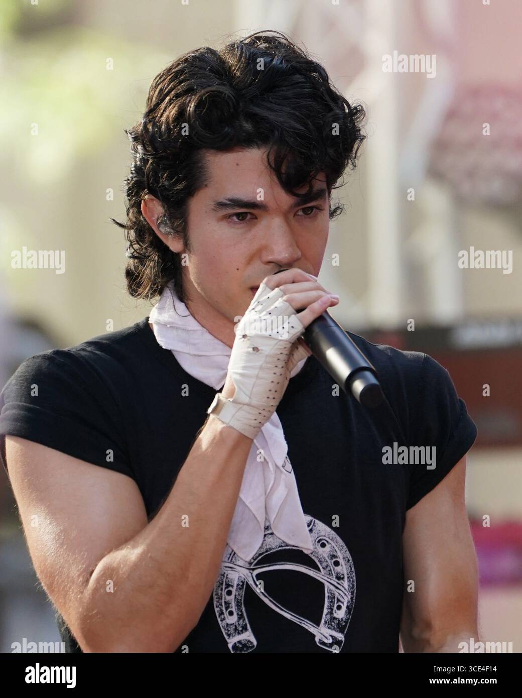 Ny. 15th Aug, 2025. Conan Gray on stage for NBC Today Show Citi Concert ...
