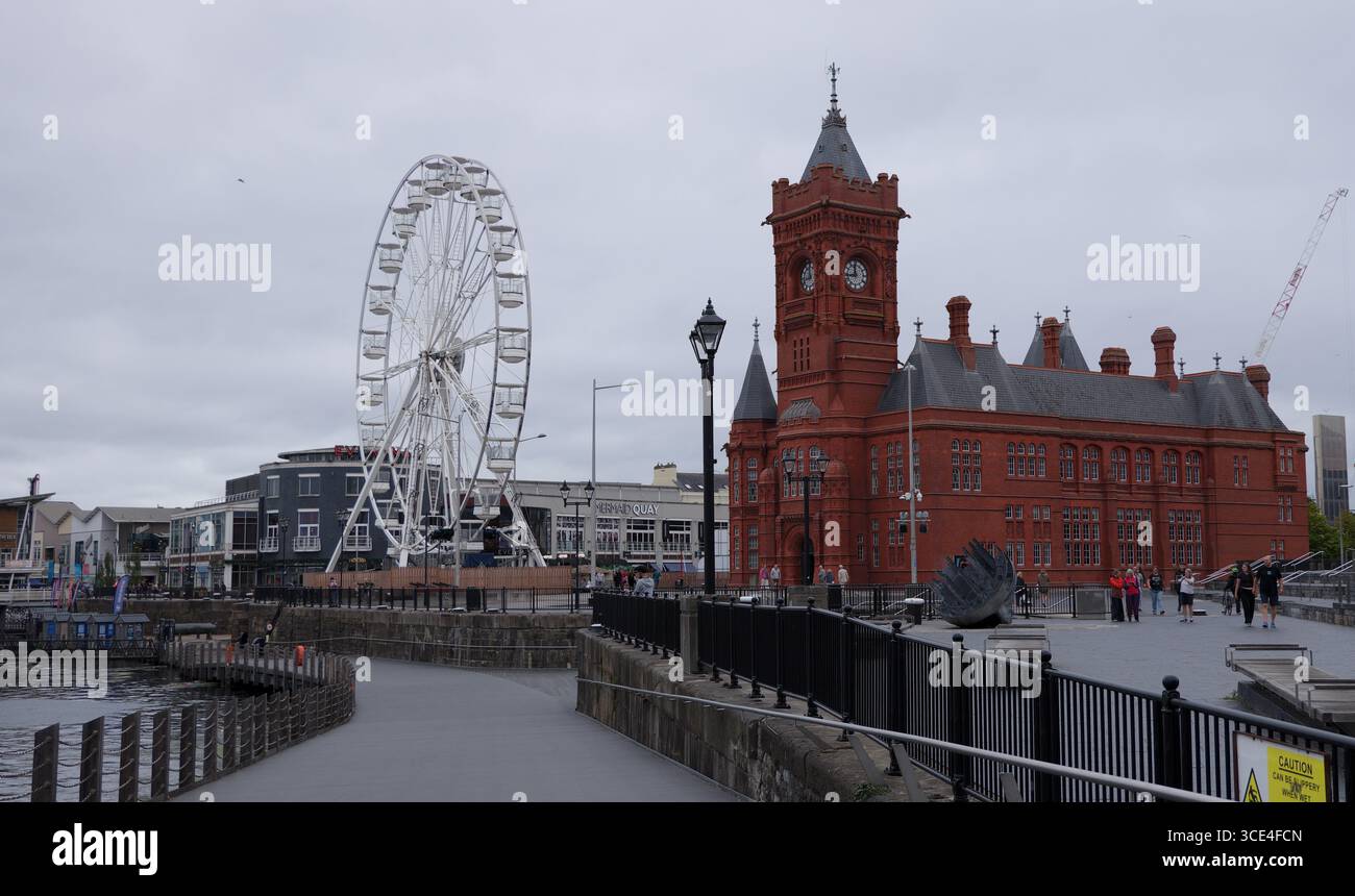 Cardiff uk august 2025 pierhead hi-res stock photography and images - Alamy