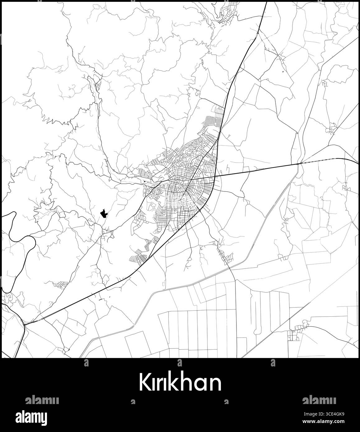 Kirikhan map hi-res stock photography and images - Alamy