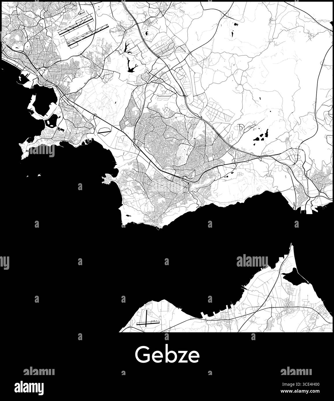 Gebze map hi-res stock photography and images - Alamy