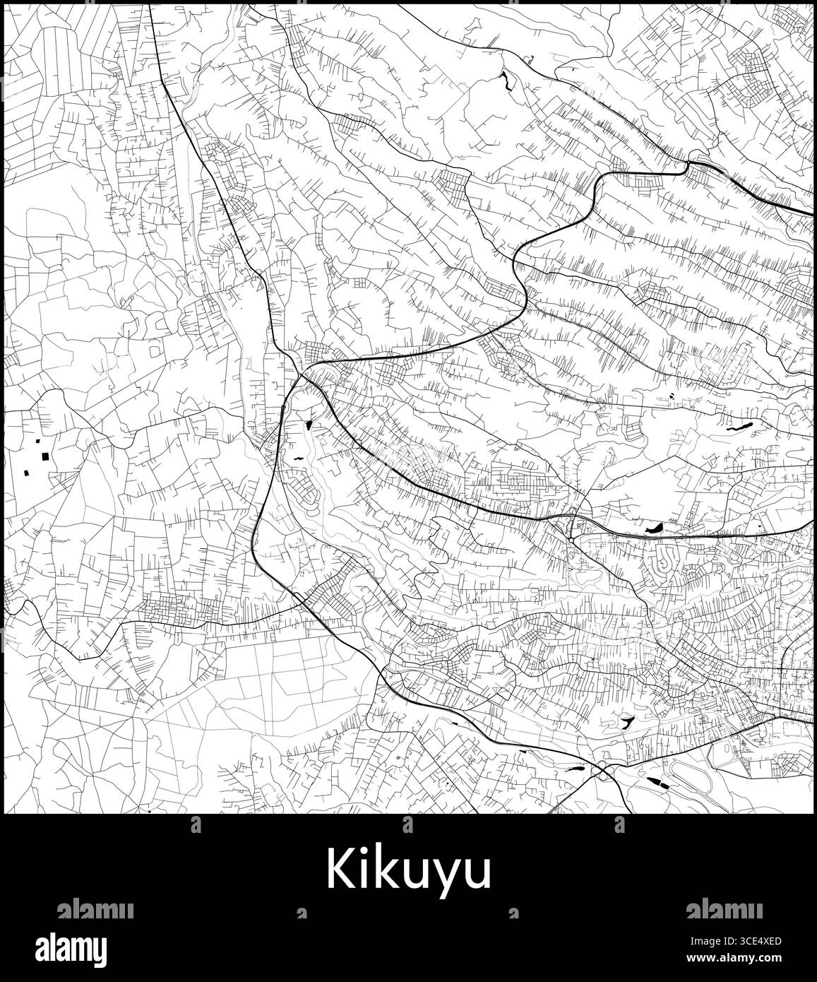 Kikuyu map hi-res stock photography and images - Alamy