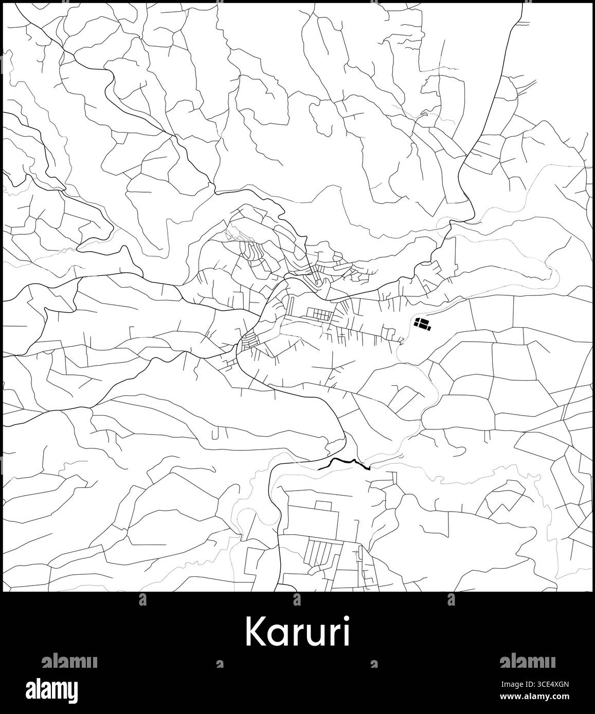 Kenya africa city Black and White Stock Photos & Images - Alamy