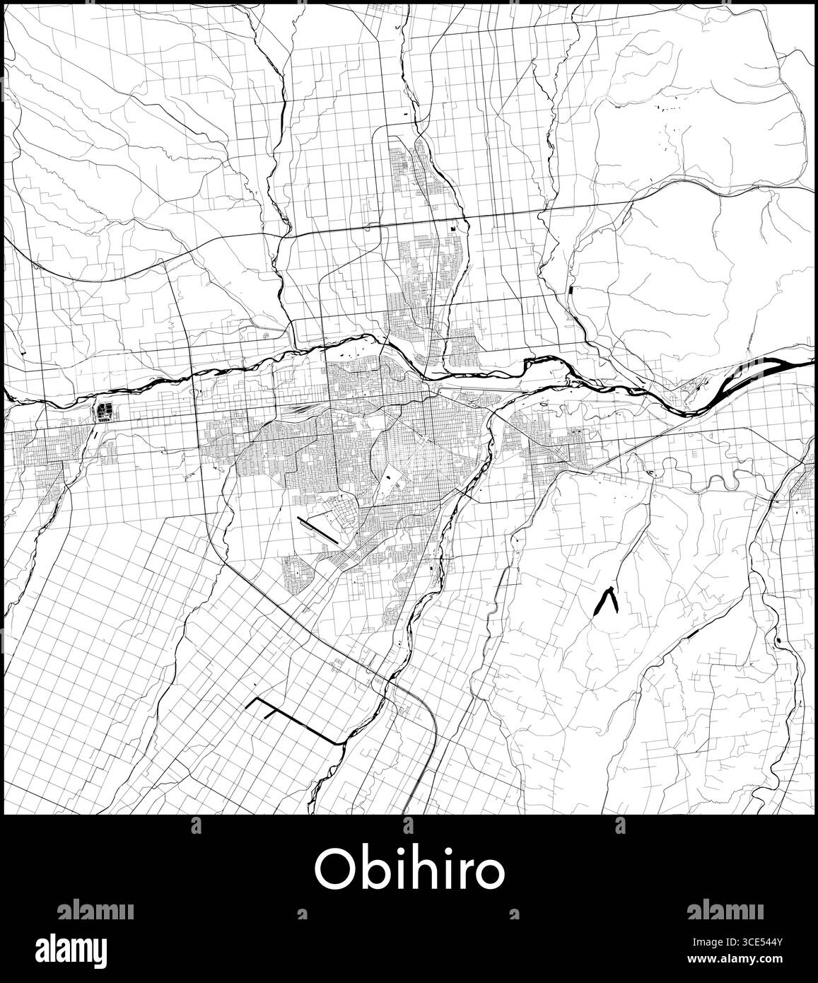Obihiro Black and White Stock Photos & Images - Alamy