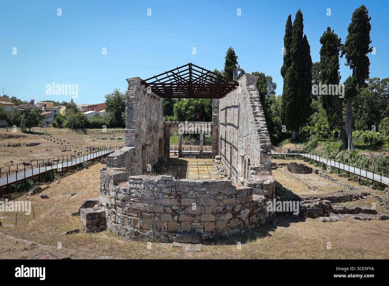The Historic Early Christian Basilica of Palaiopolis, originating from ...
