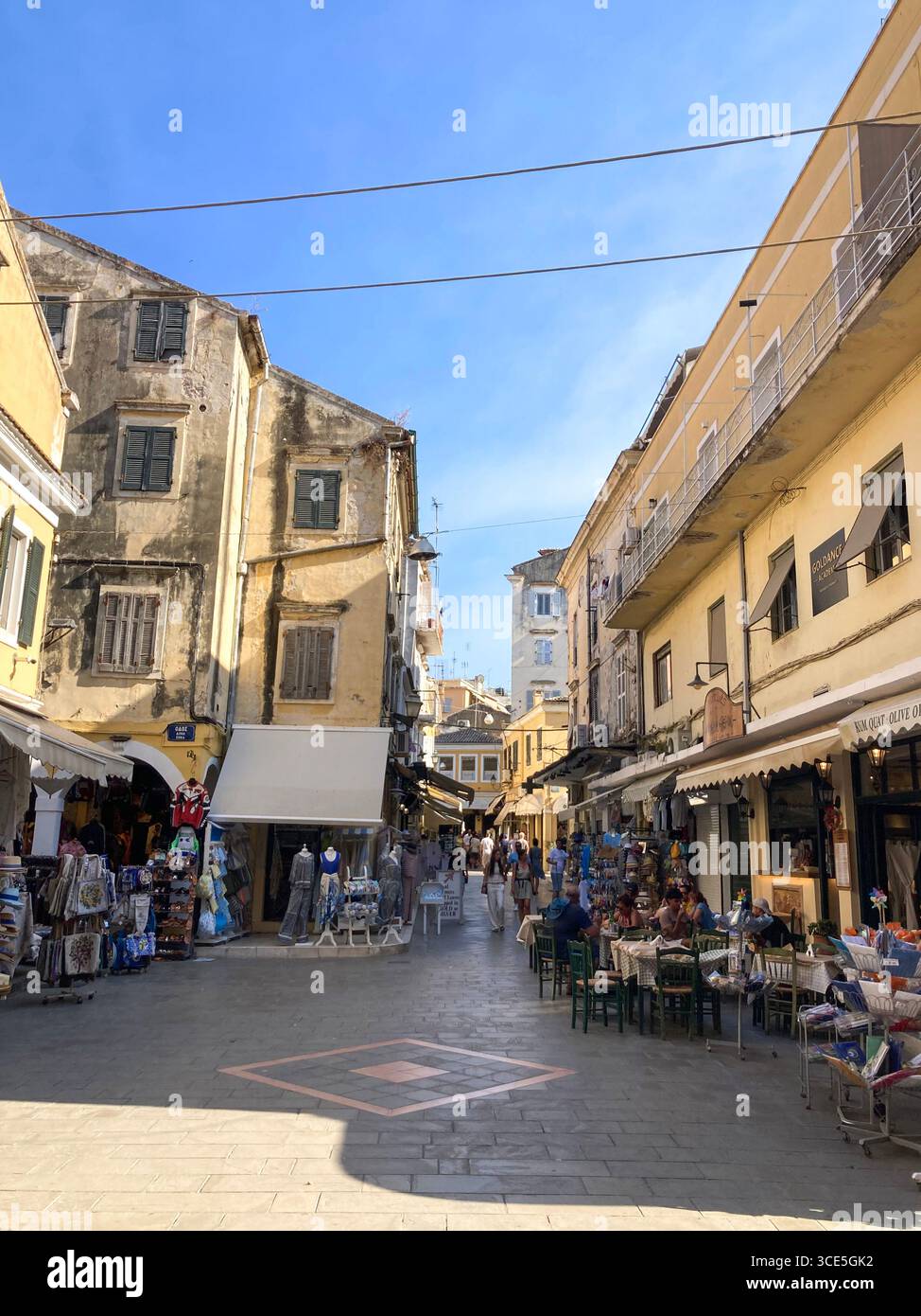 Corfu Town , Island of Corfu, Greece Stock Photo - Alamy