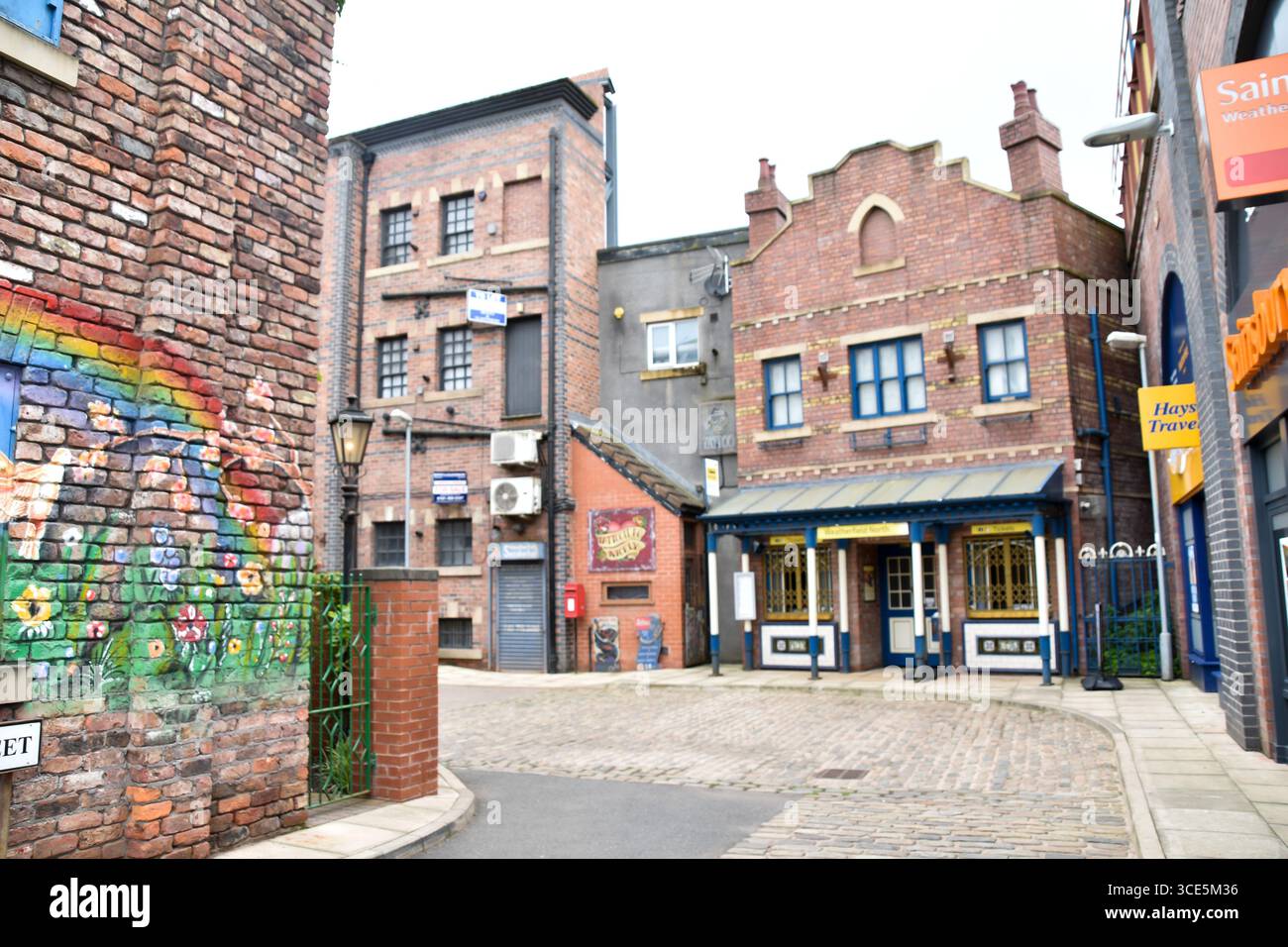 Coronation Street Behind The Scenes Tour Stock Photo - Alamy