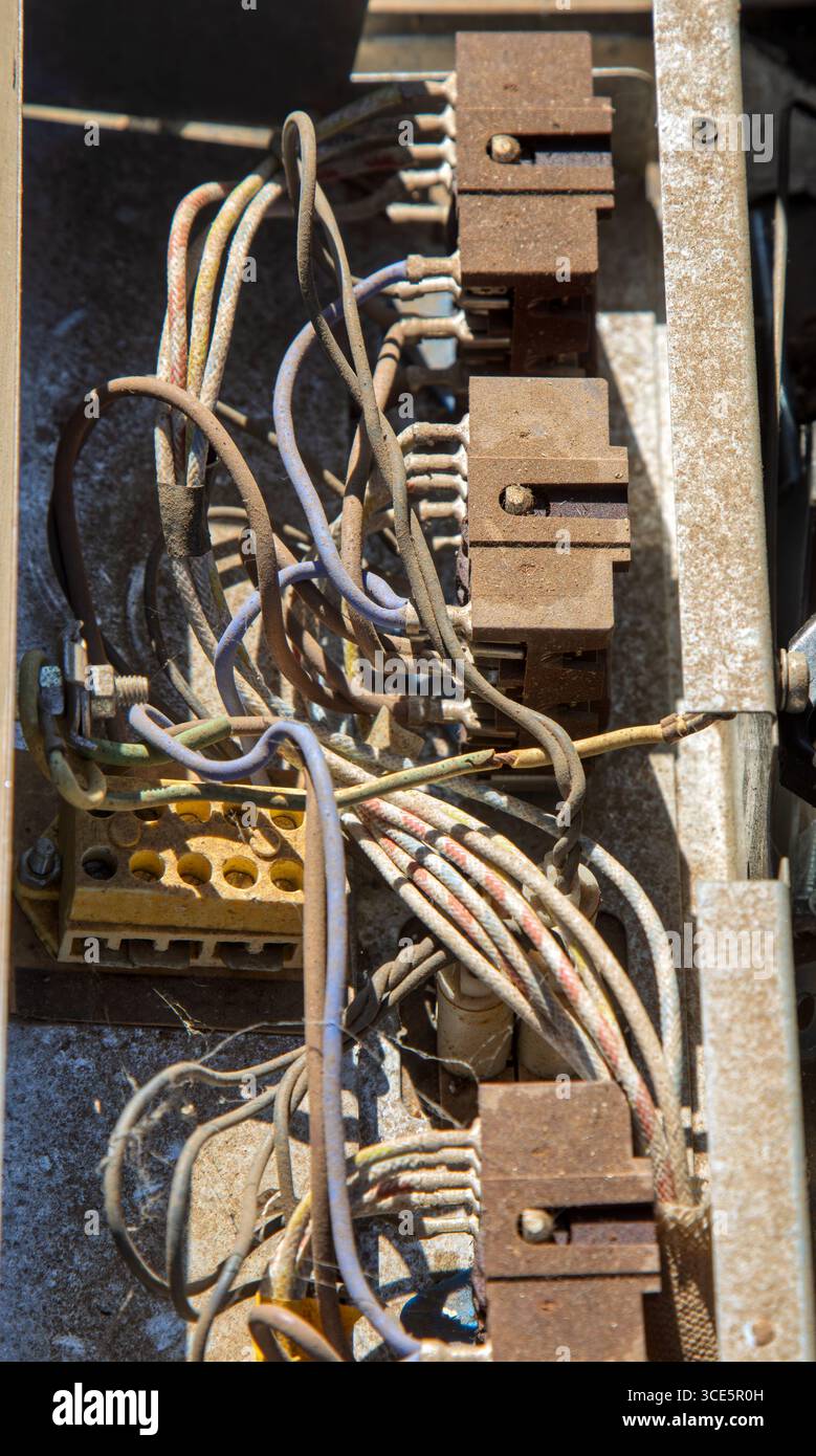 Power panel warning hi-res stock photography and images - Alamy