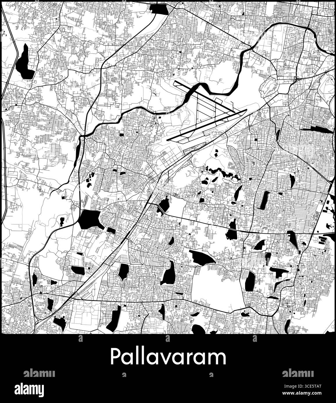 Pallavaram map hi-res stock photography and images - Alamy